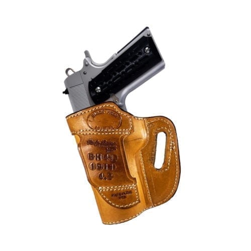 Texas Ranger Gun Holster - Comfort Belt Scabbard - BH4L