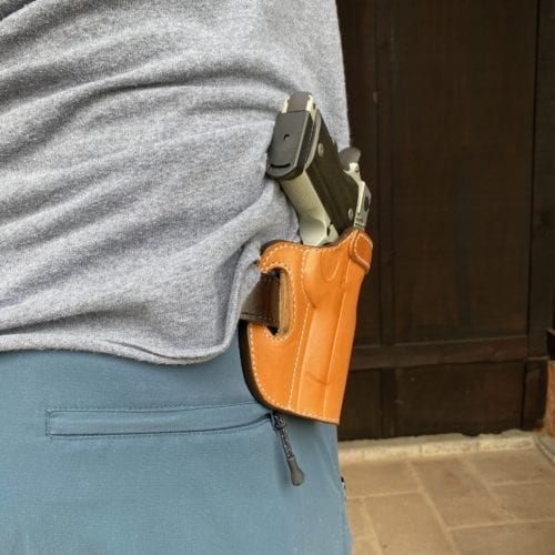 Texas Ranger Gun Holster - Comfort Belt Scabbard - BH4L