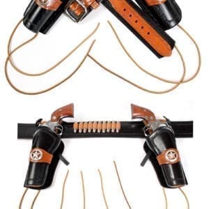 Western Rig Double Holster - BHKK The Korupt Karl